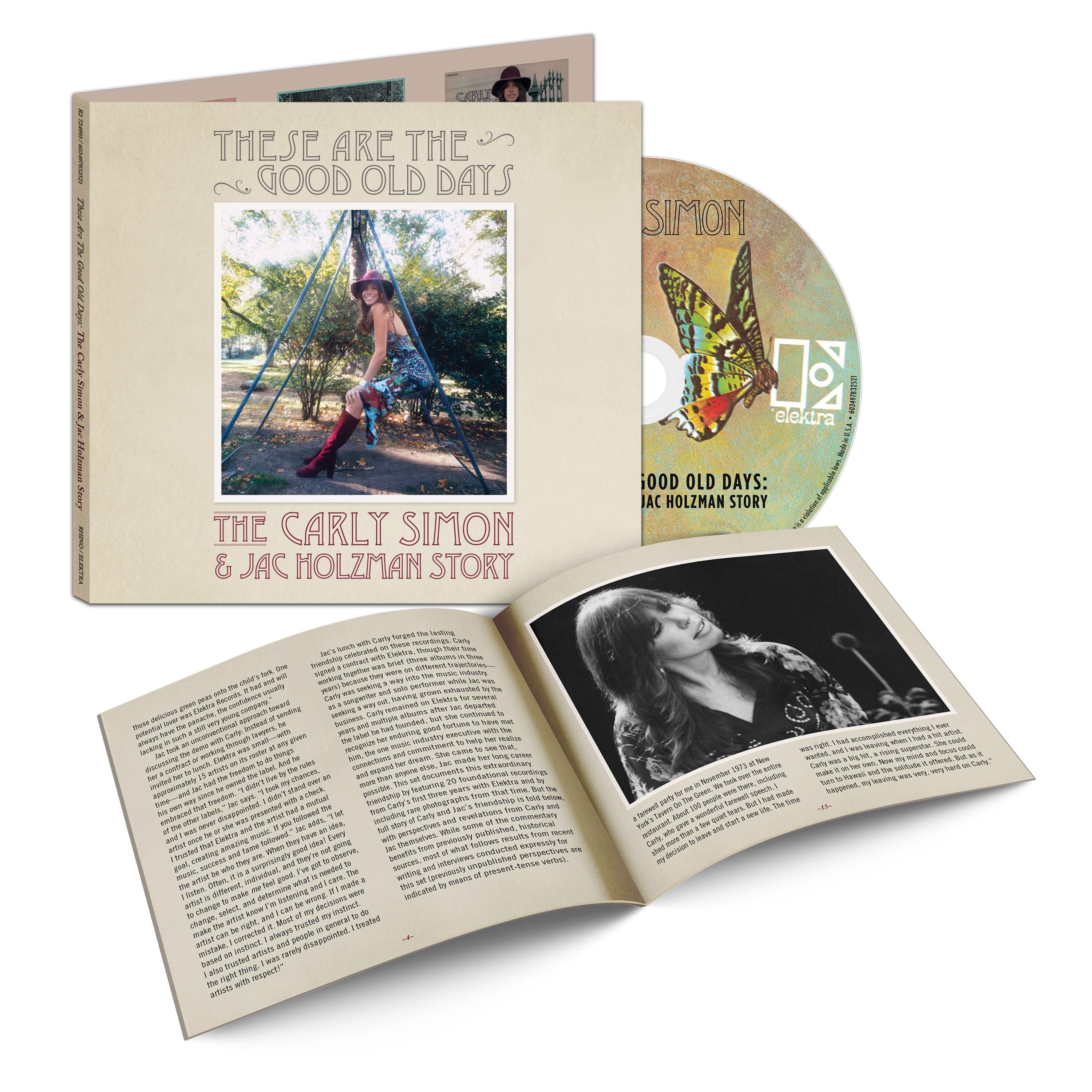These Are The Good Old Days: The Carly Simon and Jac Holzman Story (CD ...