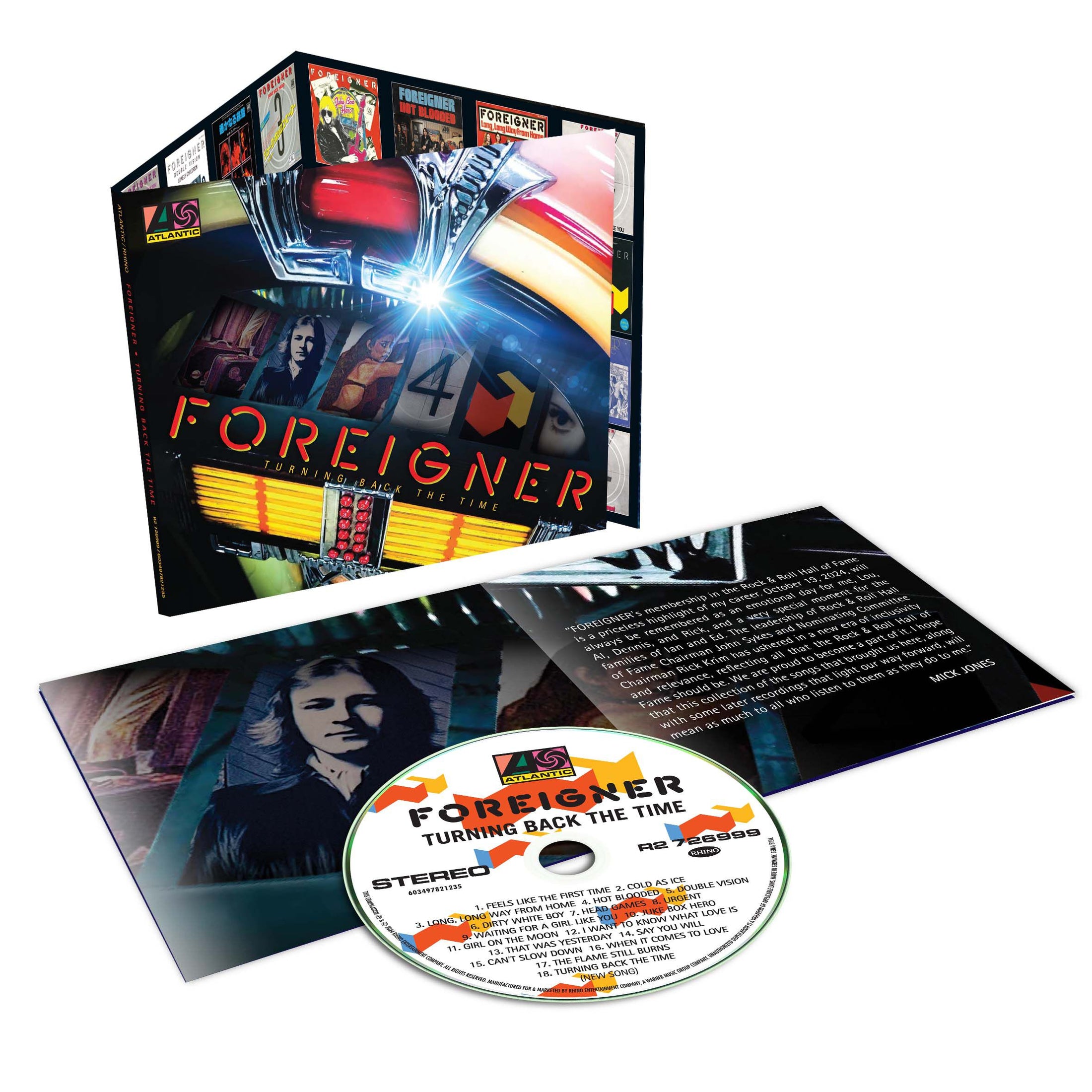 Turning Back The Time (CD) – Rhino