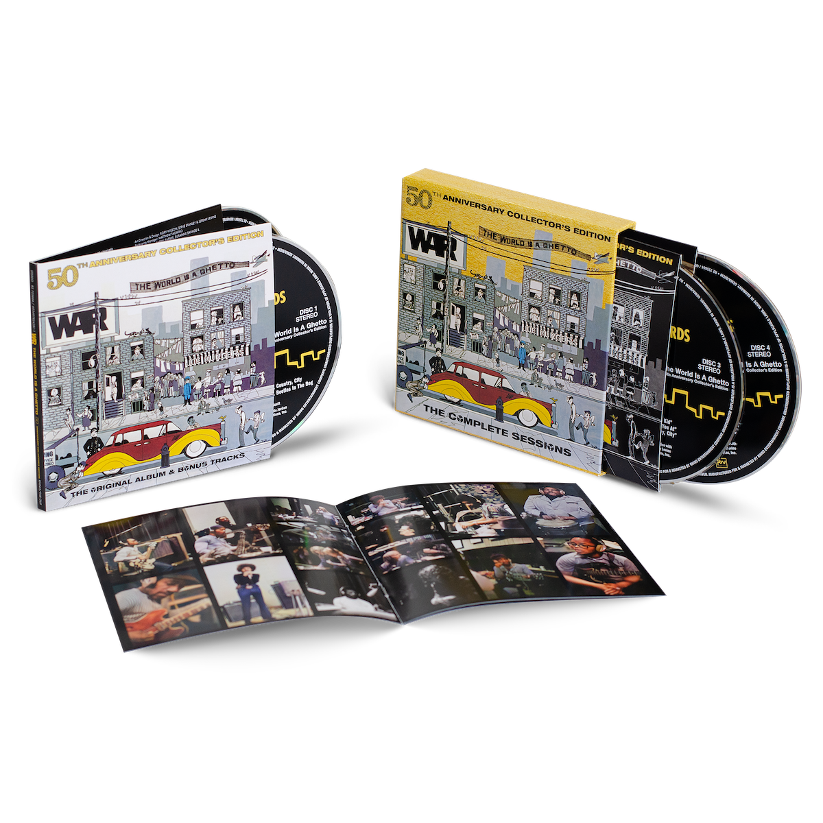 The World Is A Ghetto: The Complete Sessions 4CD Box Set – Rhino