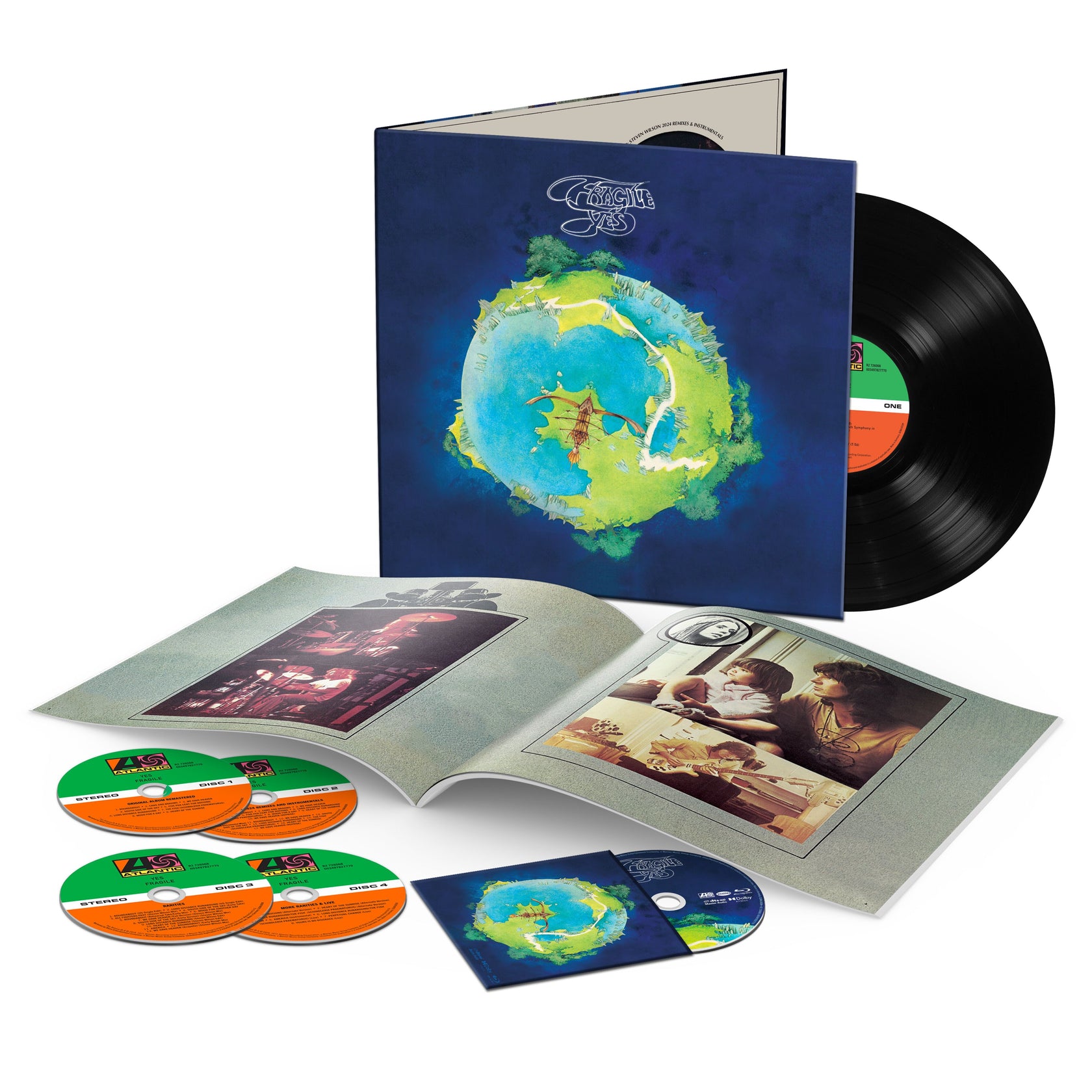 Fragile (Super Deluxe Edition) (LP/4CD/BD) – Rhino
